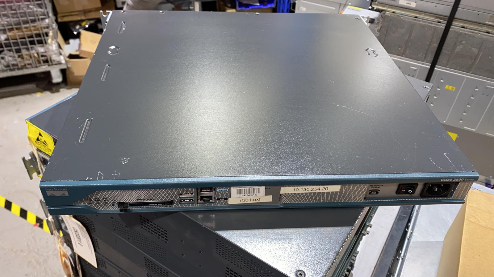 Cisco Catalyst 2811 Integrated Services Router Cisco2811 – IT Parts 123