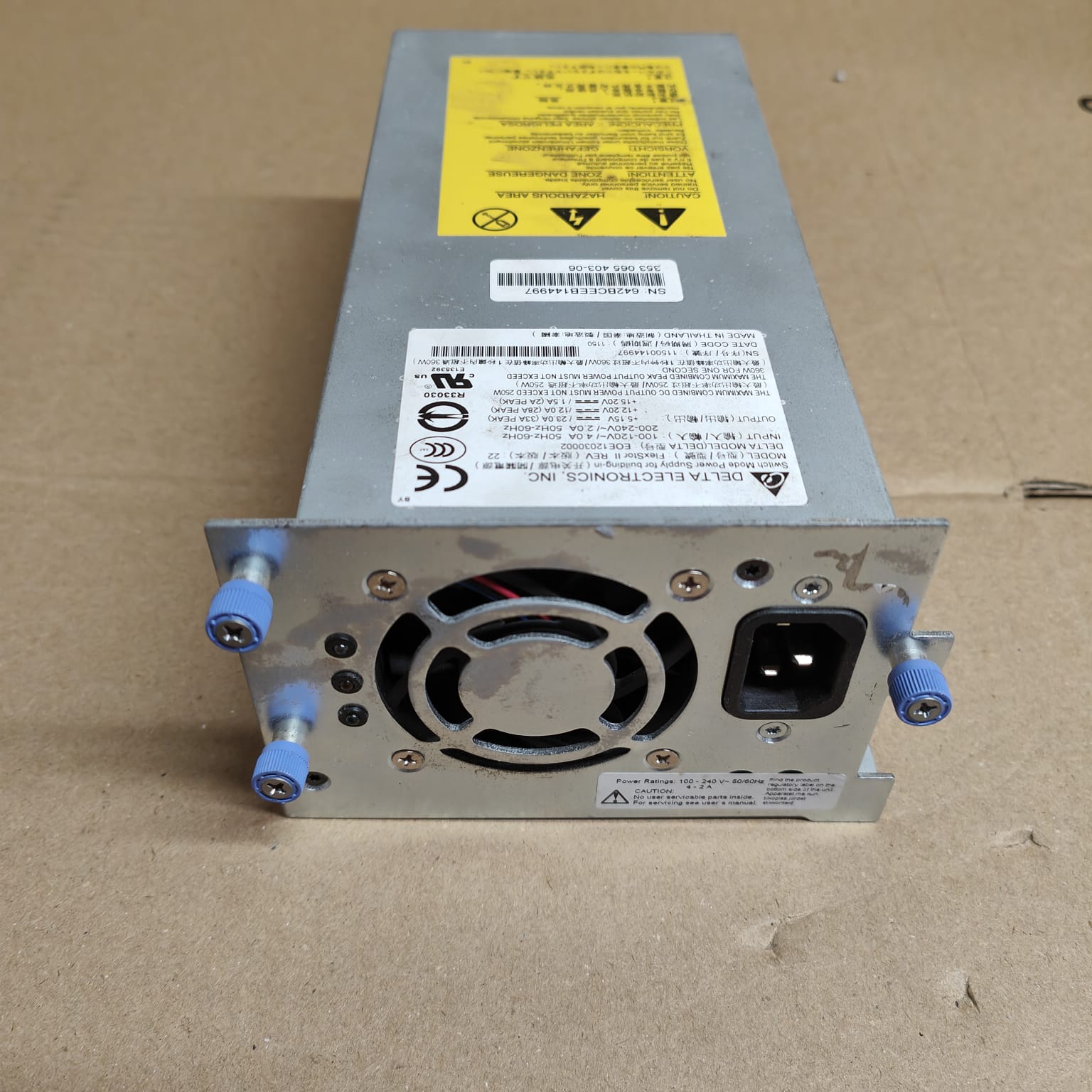 Dell PowerVault TL2000/4000 250W Power Supply PSU PN:UP515 2nd :AH220A ...